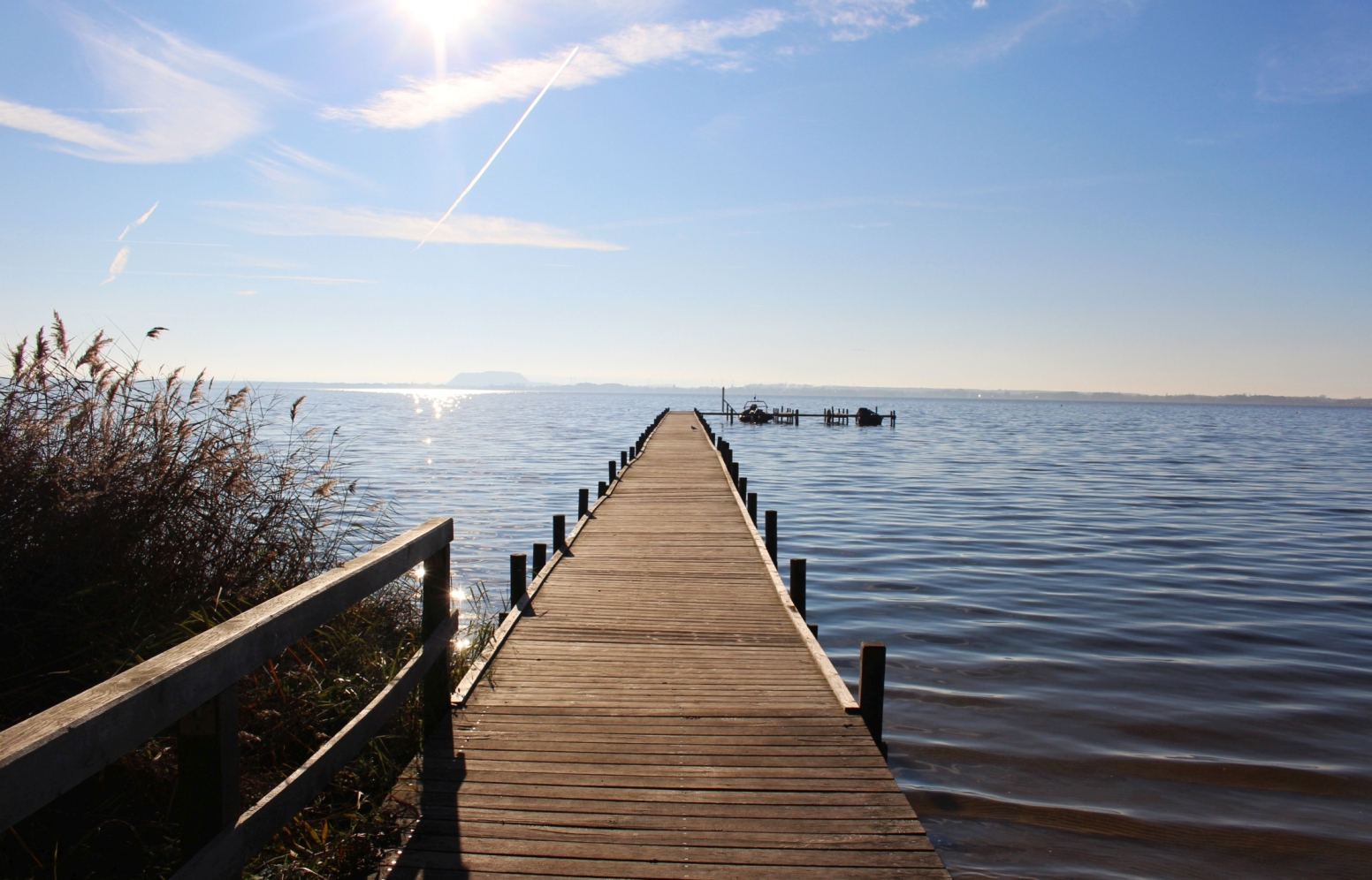 Ein Steeg am Steinhuder See